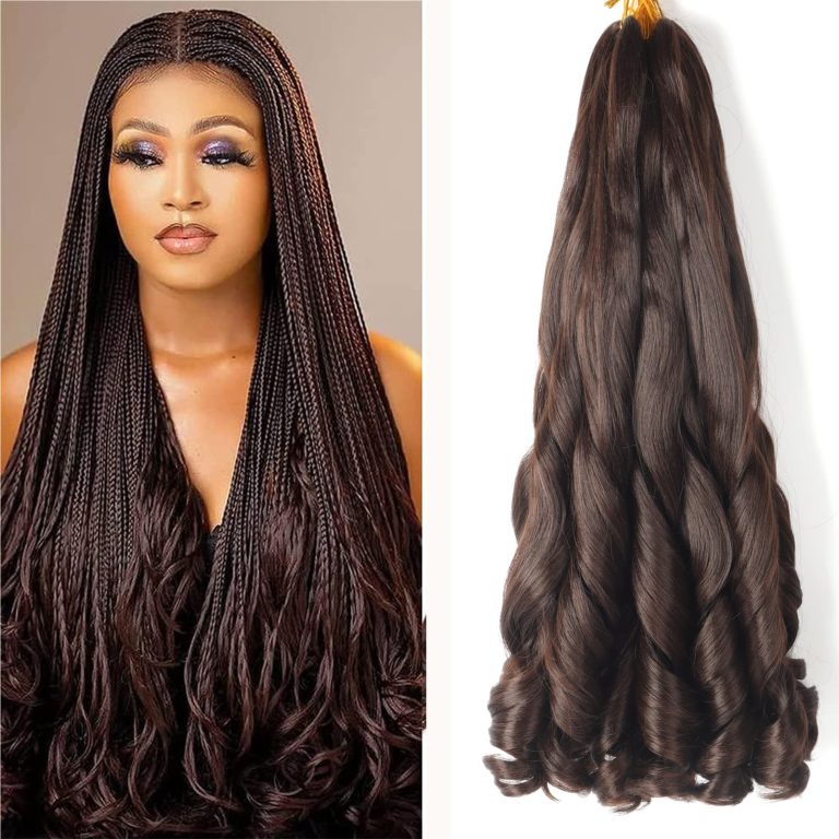 Curl Your Braids with Just Hot Water: No Rollers Needed - Crowned & Glossy